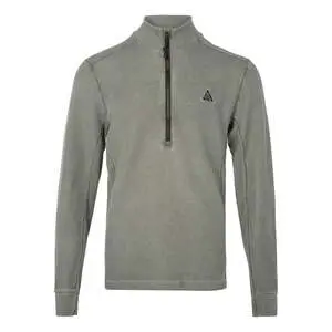 Nike Quarter Zip Long Sleeve Shirt - Grey