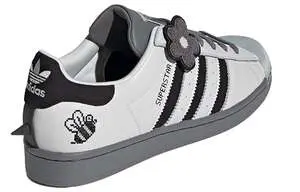 Adidas Melting Sadness X Originals Superstar Babo Sneakers - Gray