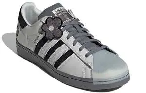 Adidas Melting Sadness X Originals Superstar Babo Sneakers - Gray