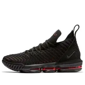 Nike Lebron 16 'fresh Bred' Athletic Sneakers - Black-university Red