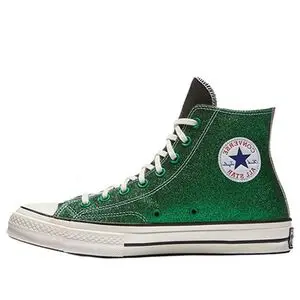 CONVERSE J.w. Anderson X Chuck 70 Hi Glitter Sneakers - Blue