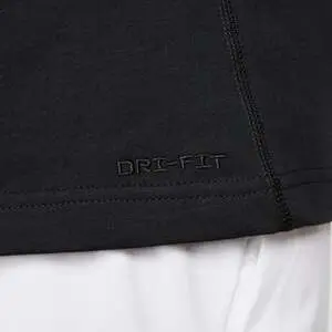 Nike Dri-fit T-shirt With Crewneck - Black