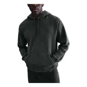 Nike Club Washed Fleece Hoodie - Anthracite