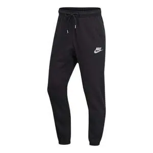 Nike Fleece Knit Soft Lacing Sports Pants/trousers/joggers Black - Default Color