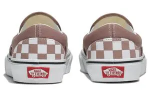 VANS Classic Slip-on Checkerboard Sneakers - Antler