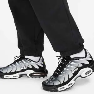 Nike Club Fleece Mid-rise Oversized Sweatpants - Black