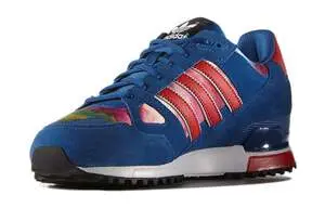 Adidas Originals Zx 750 Athletic Sneakers - Blue/red