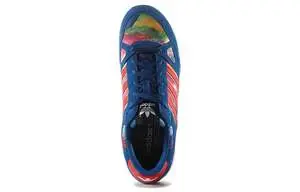 Adidas Originals Zx 750 Athletic Sneakers - Blue/red