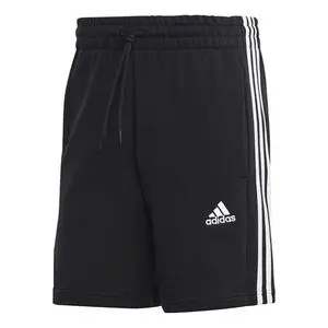 Adidas Essentials French Terry 3-Stripes Shorts Black/white