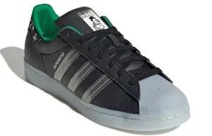 Adidas Superstar "christmas - Black/silver/green