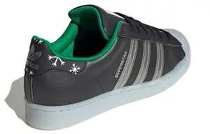 Adidas Superstar "christmas - Black/silver/green