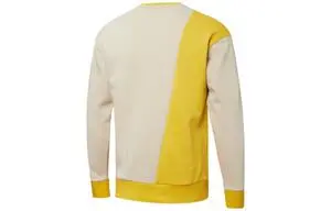 PUMA Mix Badge Long Crew Sweater - Beige