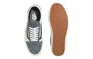 VANS Old Skool Pig Suede Sneakers - Grey/black