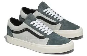 VANS Old Skool Pig Suede Sneakers - Grey/black
