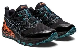 Asics Gel-trabuco Terra Running Shoes - Black/orange