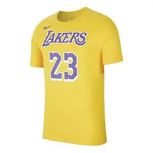 Nike Los Angeles Lakers Lebron James Dri-fit Jersey - Yellow