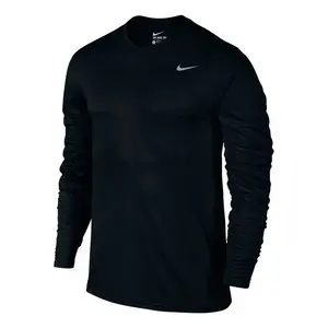 Nike Dri-fit Legend Long-sleeve Fitness Top - Black