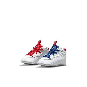 Nike Little Posite One Td "usa Moon" Sneakers - White/blue/red
