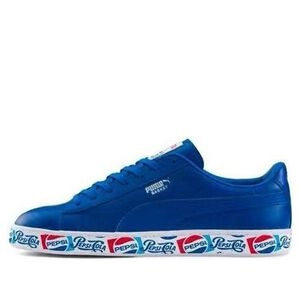 PUMA X Pepsi Basket Logo Sneakers - Blue