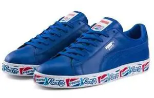 PUMA X Pepsi Basket Logo Sneakers