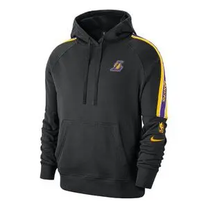 Nike Los Angeles Lakers Casual Sports Hoodie - Black