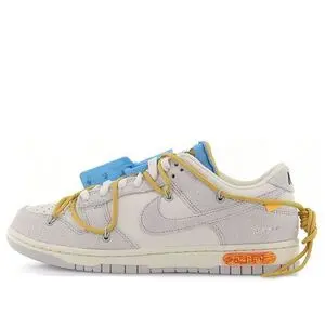 Nike Off-white X Dunk Low "the 50" Lot 34 - Gray/white