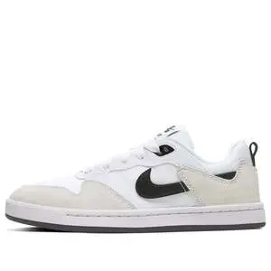 Nike Alleyoop Sb Low Top Sneakers - White