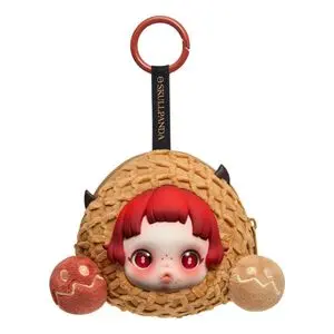 POP MART Skullpanda You Found Me Earphone Case 'prank Peanuts
