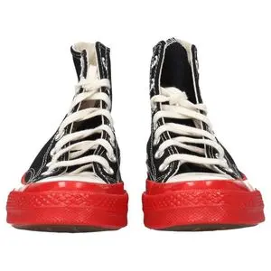 CONVERSE X Comme Des Garons Play Chuck Taylor High Top Sneakers