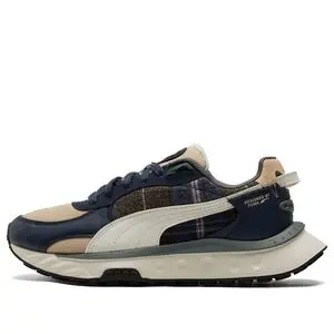 PUMA PUMA Wild Rider Flannel Sneakers Blue/cream/white