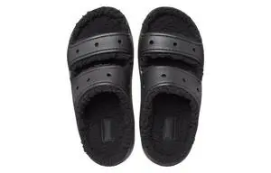 CROCS Classic Cozzzy Sandal - Black