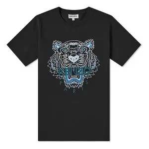 Kenzo Tiger Printing Short Sleeve