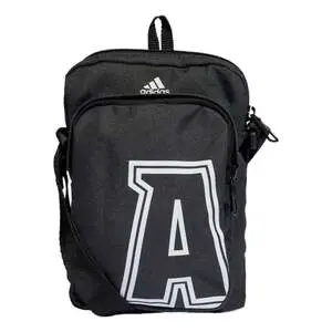 Adidas Classic Brand Love Initial Print Organizer Bag - Carbon/white/black