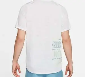 Nike Rise 365 Future Fast Running Short Sleeve - White