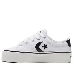 CONVERSE Star Player Platform Sneakers - White/black