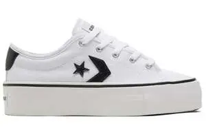 CONVERSE Star Player Platform Sneakers - White/black