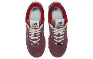 NEW BALANCE 574 Low Top Sneakers - Red/white