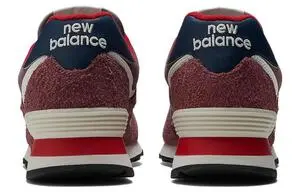 NEW BALANCE 574 Low Top Sneakers - Red/white