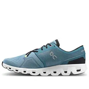 On Cloud X 3 Athletic Sneakers - Pewter White
