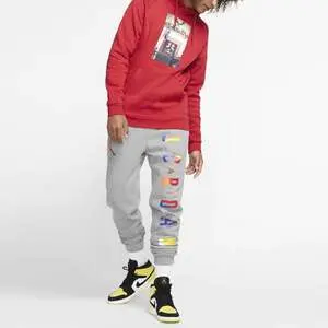 JORDAN Air Jumpman Chimney Printing Fleece Pullover