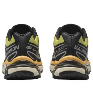 SALOMON Xt-6 "black Grape Leaf" Lace-up Sneakers - Black/grape Leaf