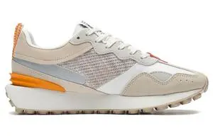 LI-NING Cosmos Classic Lace Up Sneakers - Grey/white/orange