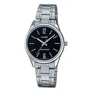 Casio Stainless Steel Quartz Analog Watch - Silver