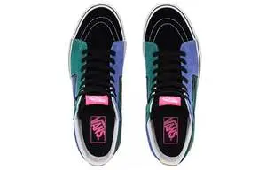 VANS Sk8-hi "mix & Match" High Top Sneakers - Black/green