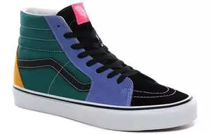VANS Sk8-hi "mix & Match" High Top Sneakers - Black/green