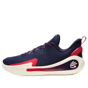 Under Armour Curry 12 "podium Blue" Sneakers - Midnight Navy/white/red