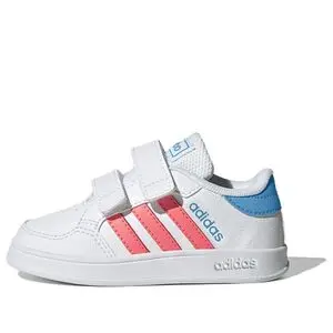 Adidas Breaknet Sneakers - White/pink/blue