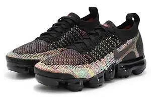 Nike Vapormax Flyknit 2 Athletic Sneakers - Black/multi Color