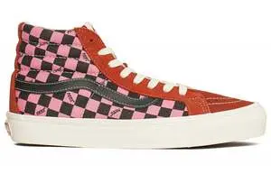 VANS Sk8-hi Lx 'bossa Nova' High Top Sneakers - Red