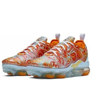 Nike Vapormax Plus "orange Dip Dye" Sneakers